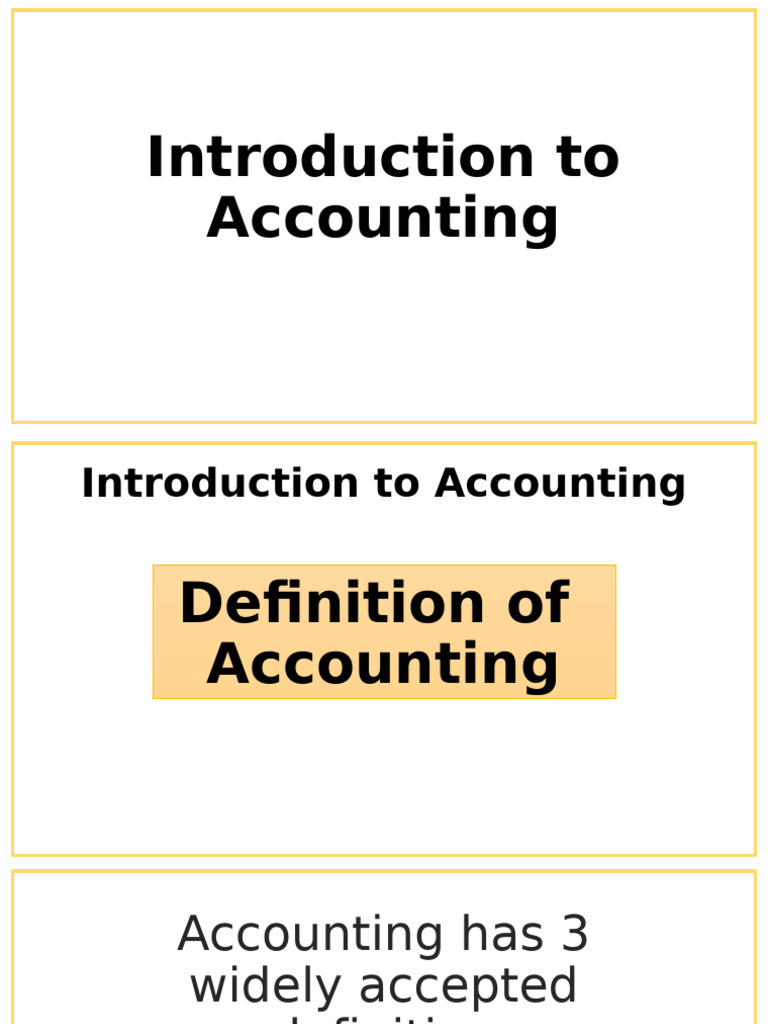 1 Introduction to Accounting History Users | PDF