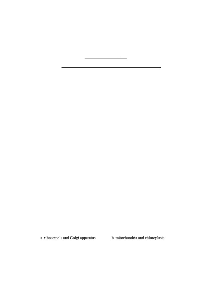 Class-9-Biology-Worksheet | PDF