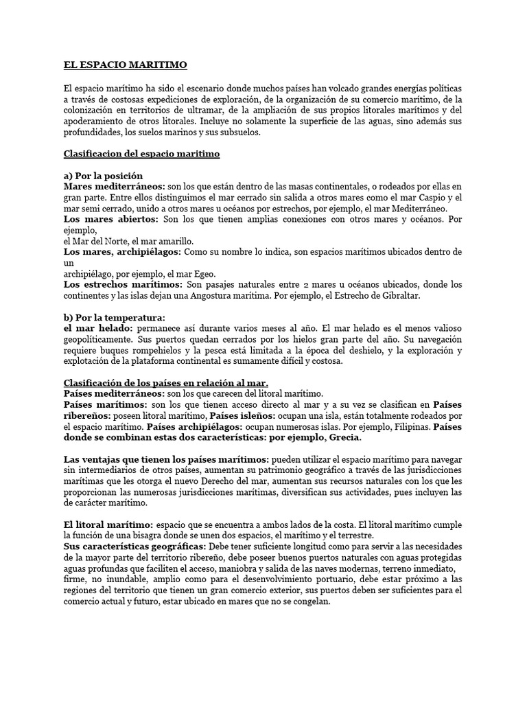 12 El Espacio Maritimo | PDF