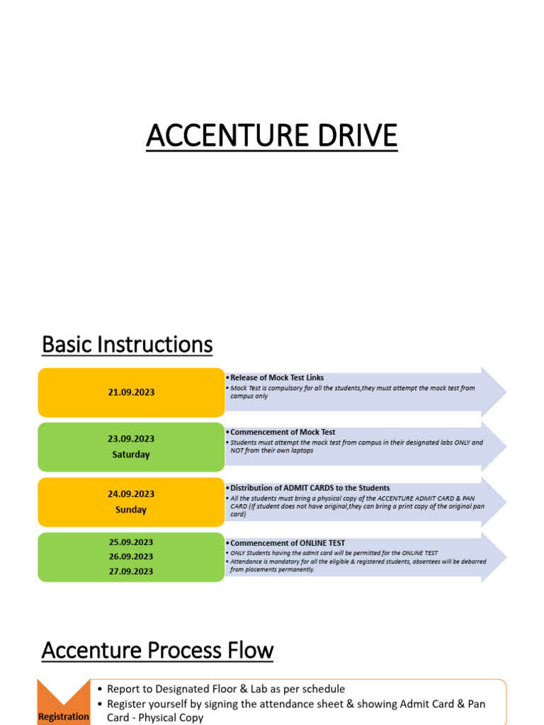 ACCENTURE Instruction Manual | PDF