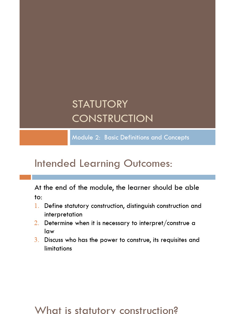 Module 2 StatCon Basic Definitions and Concepts | PDF