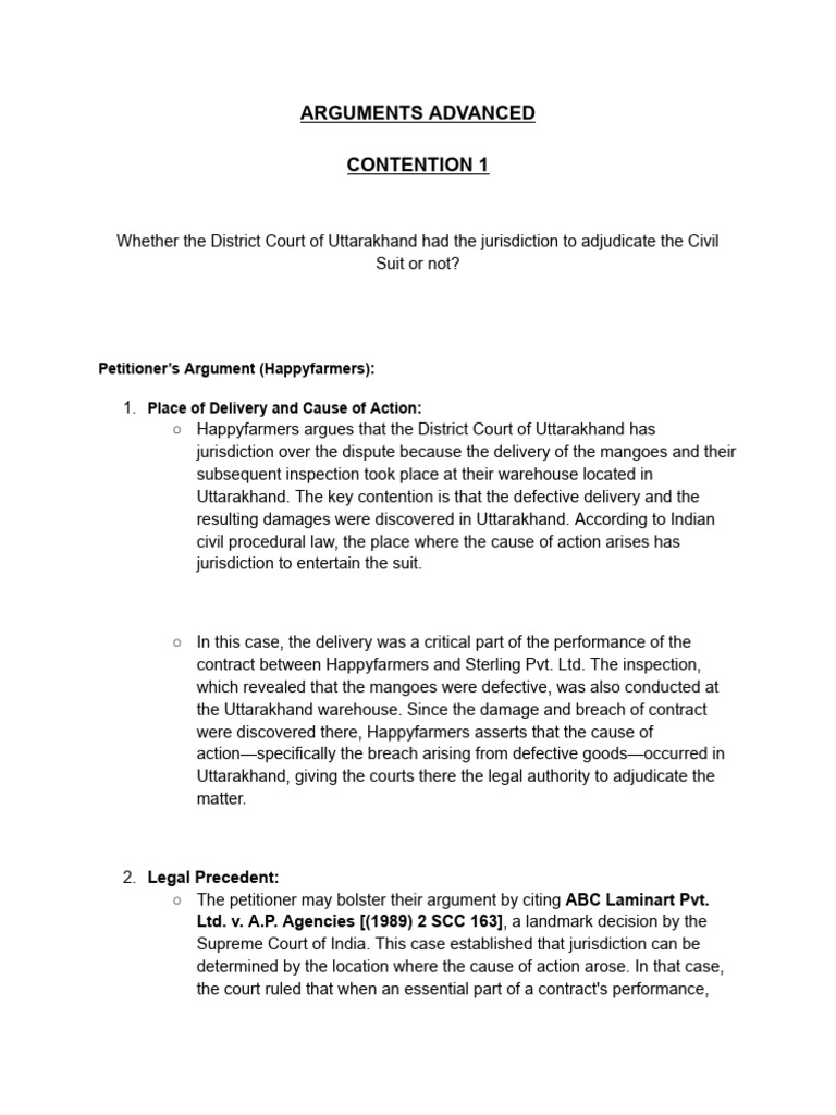 Arguments Advanced | PDF