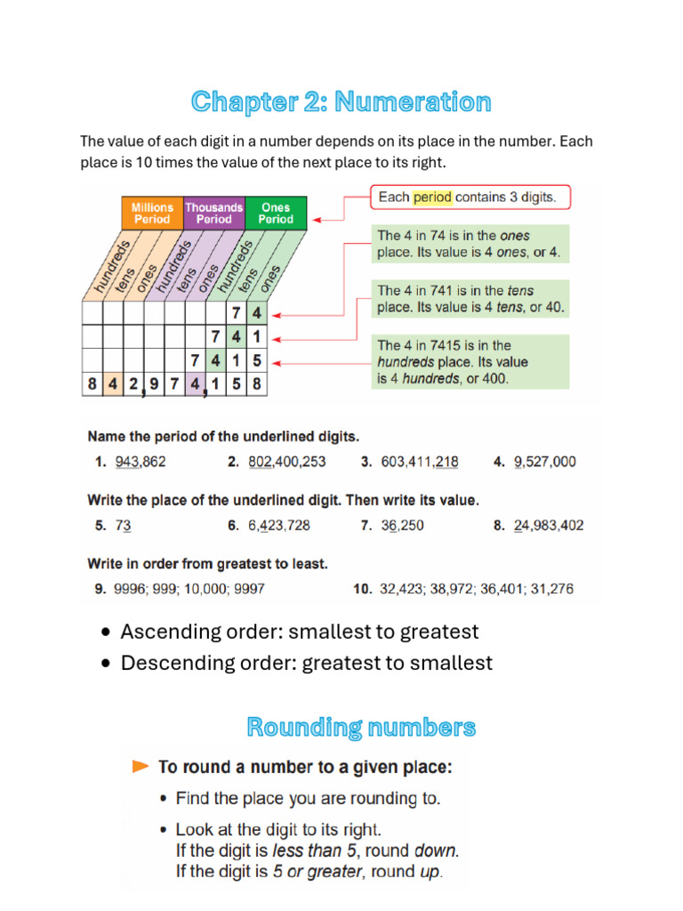 Chapter 2 Class 6 | PDF