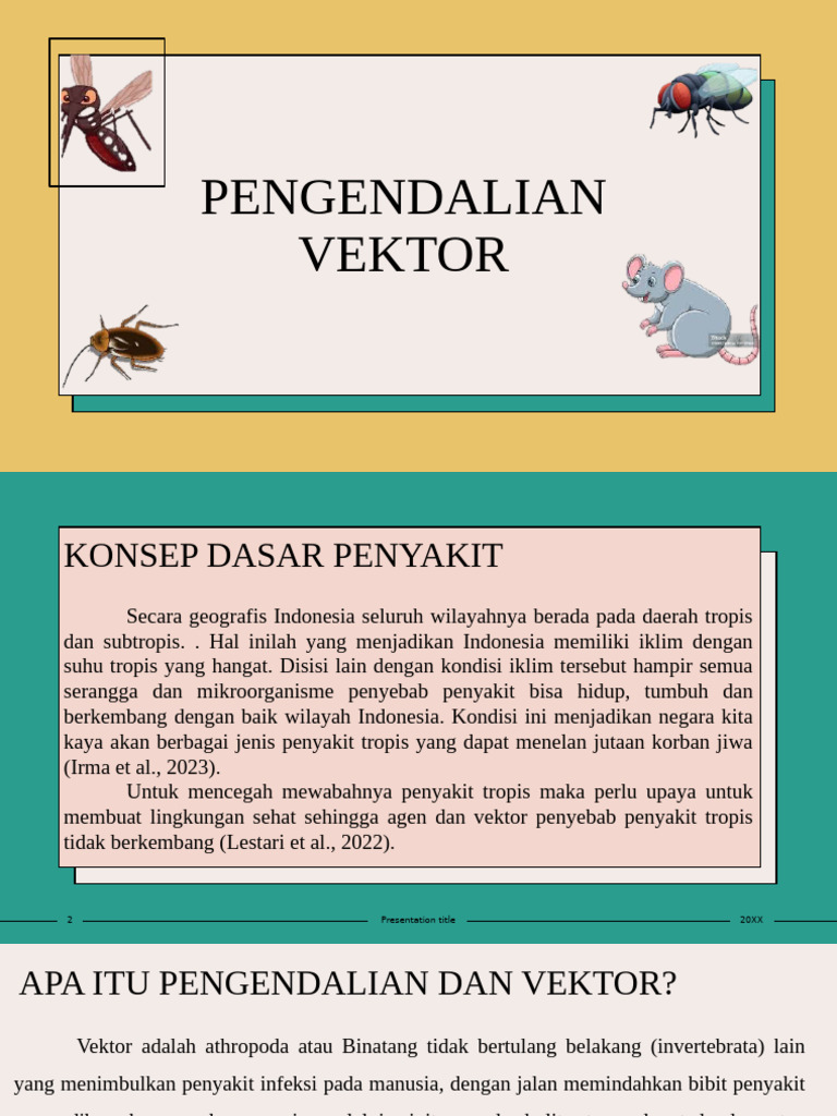Revisi PPT Pengendalian Vektor | PDF