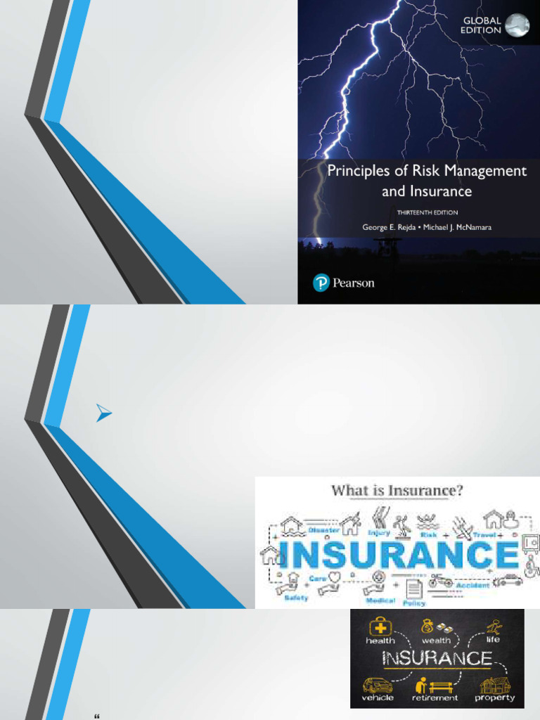 CH 2 INSURANCE AND RISK 1 | PDF