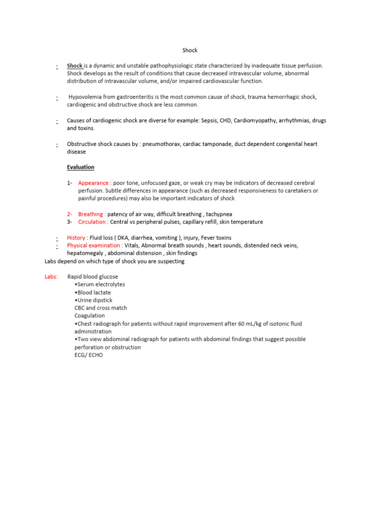 All Emergency Notes 2 | PDF