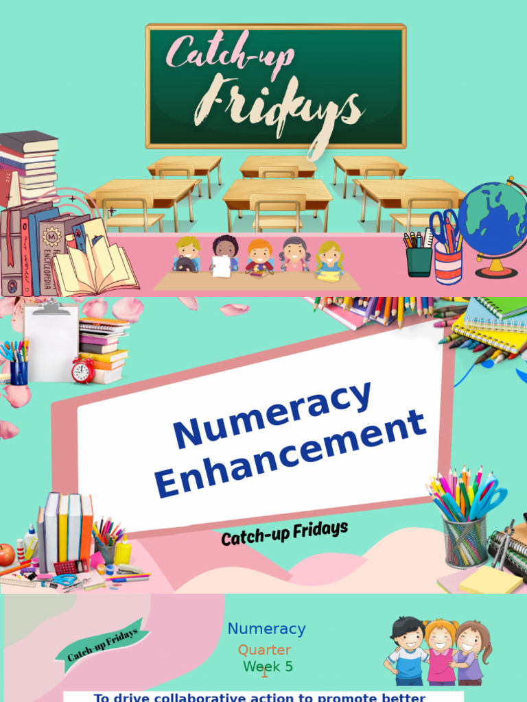 Cuf4 Q1 W5 Numeracy | PDF