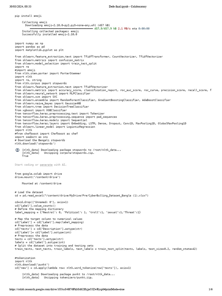 Defe Final - Ipynb - Colaboratory | PDF