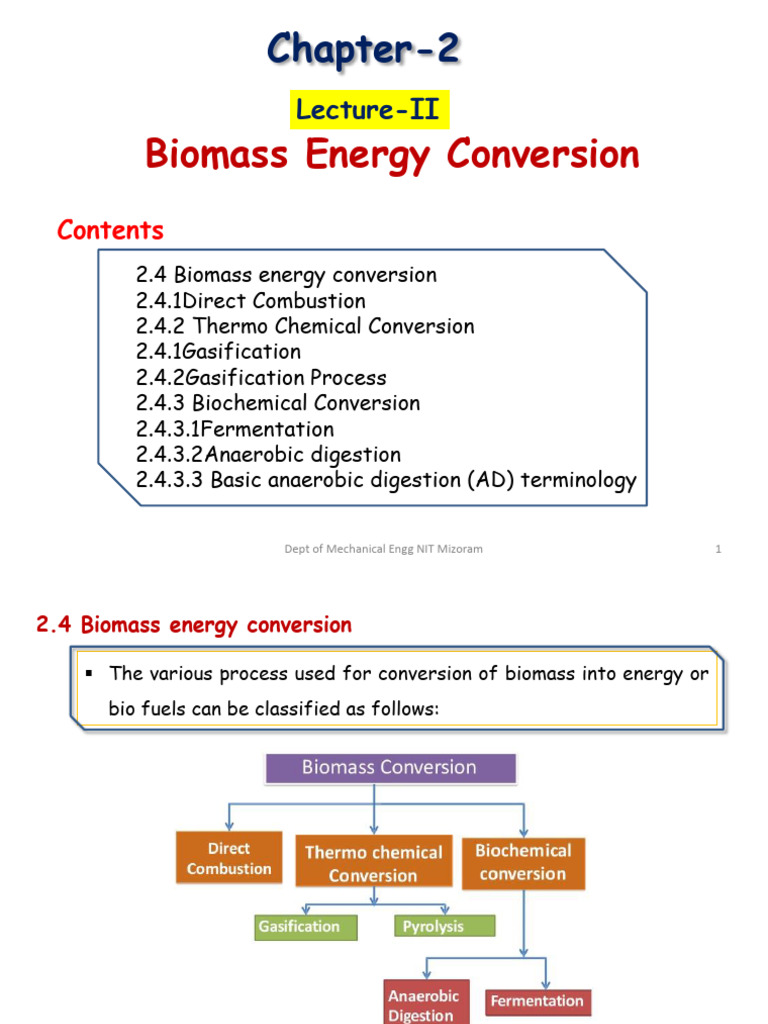 L-II Biomass Energy Conversion | PDF