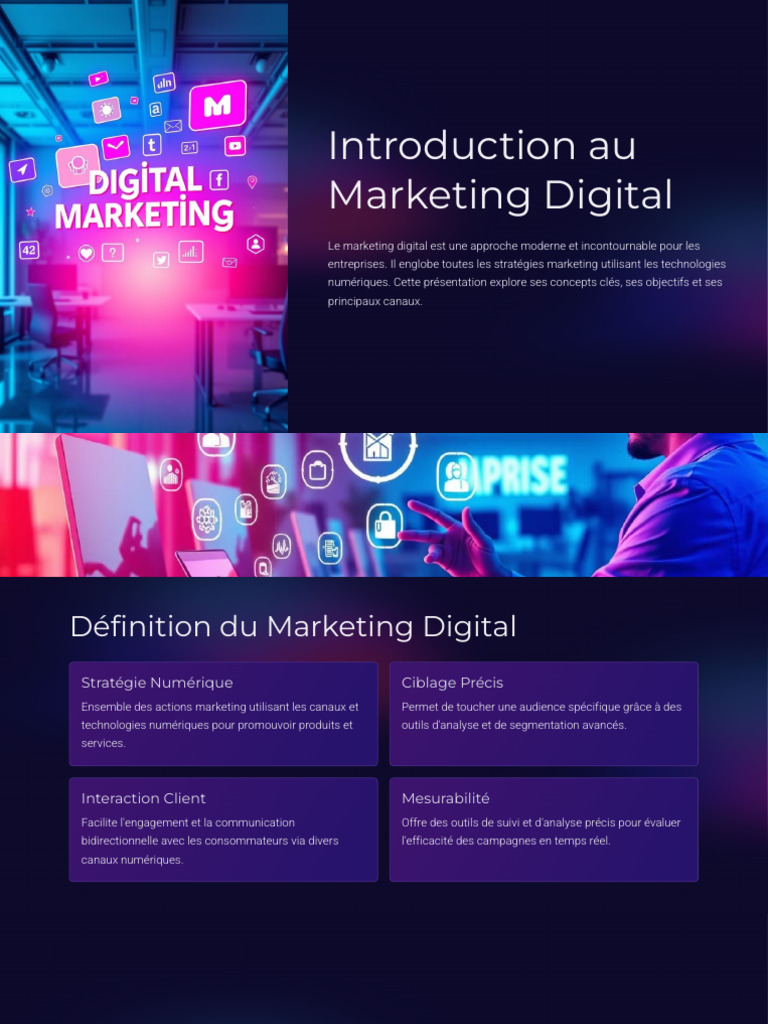 Introduction Au Marketing Digital Partie 1 | PDF