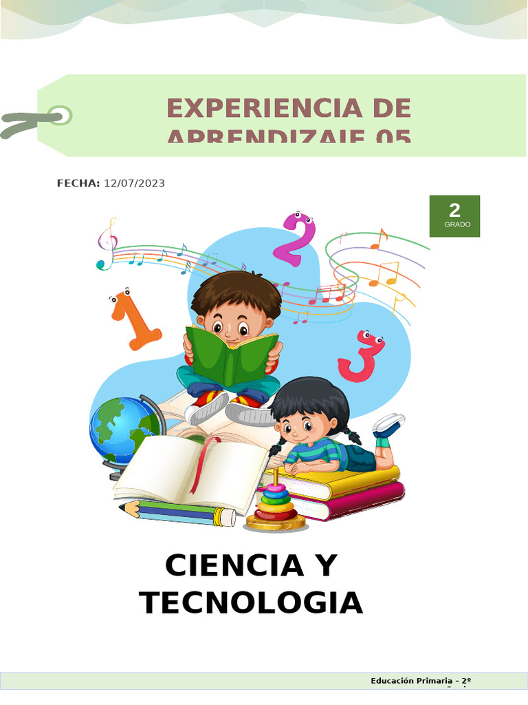 CyT 2° - SESIÓN 12 DE JULIO | PDF
