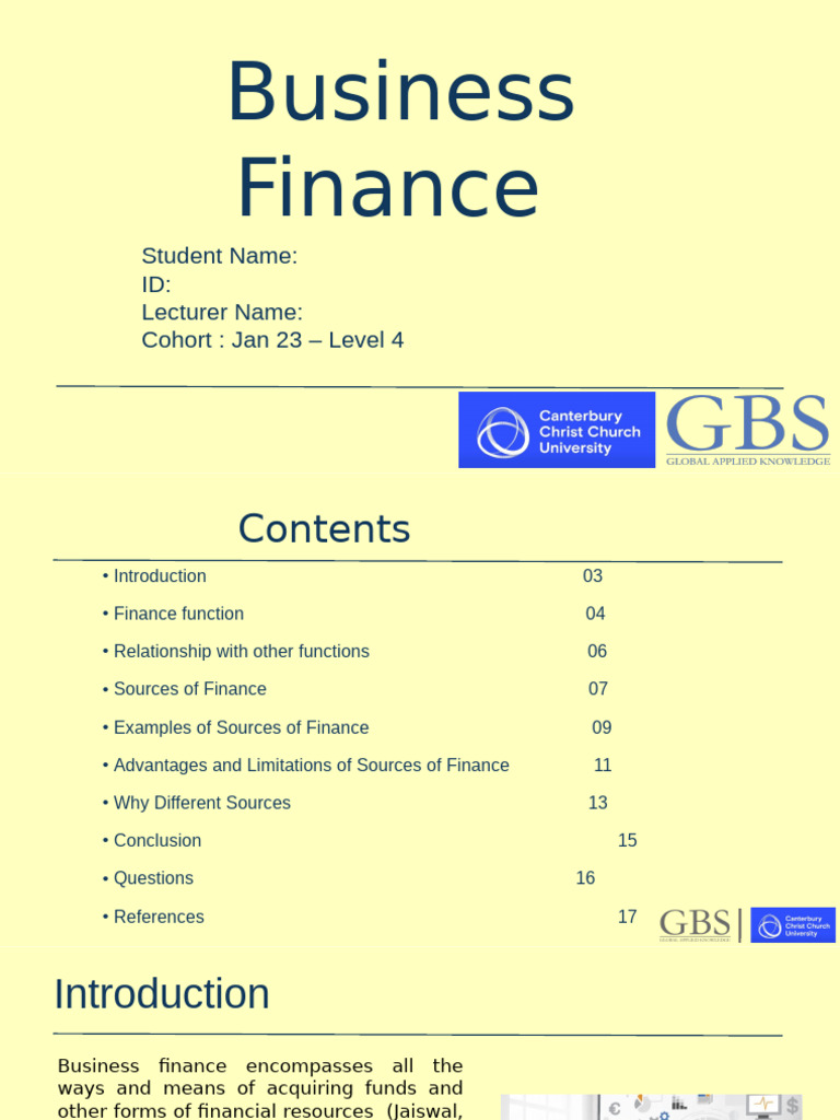 Individual Presentation | PDF