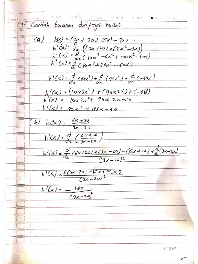 Tugas Matematika Bu Arum | PDF