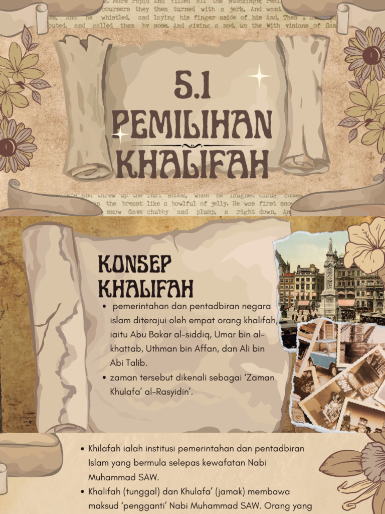 5 1 Pemilihan Khalifah Pdf