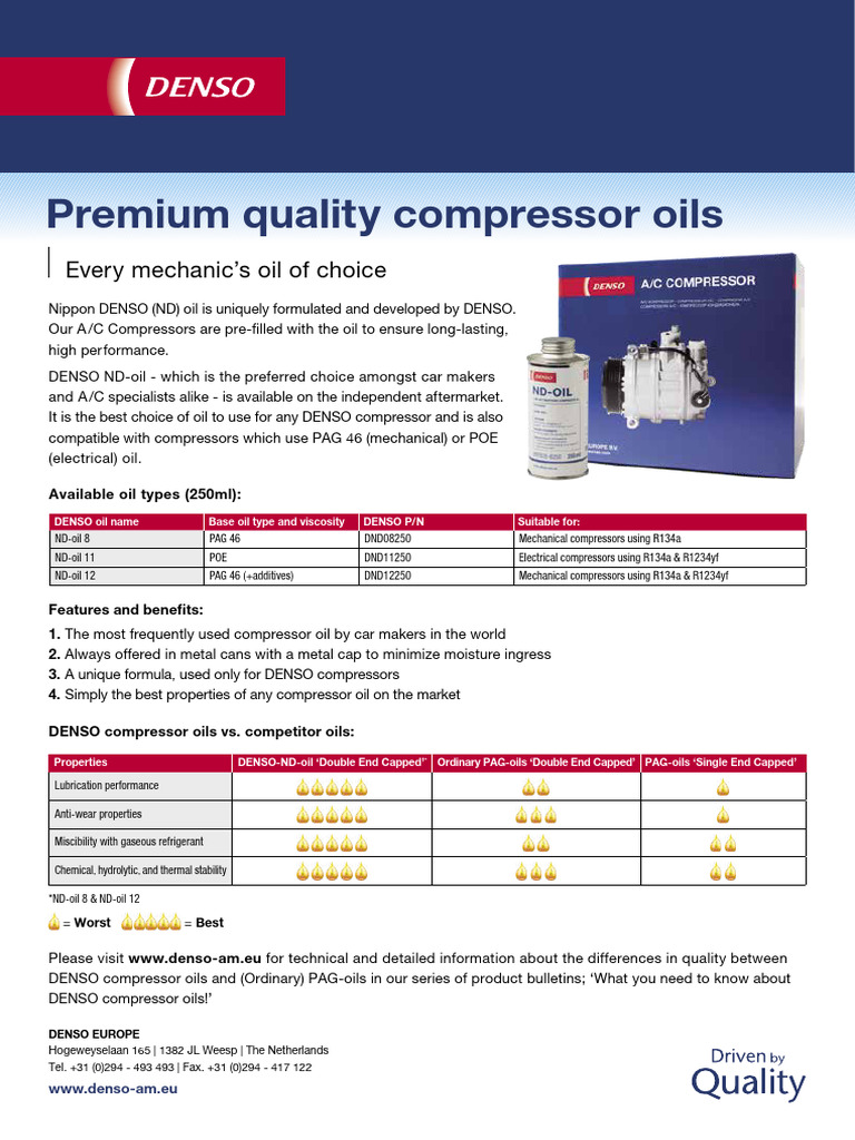 AC-Compressor-Oils-Leaflet-English | PDF