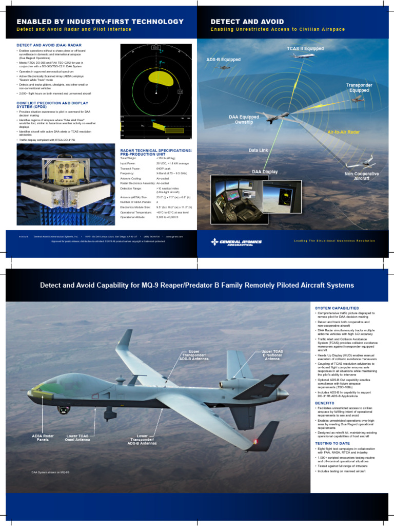 Detect-and-Avoid_datasheet | PDF