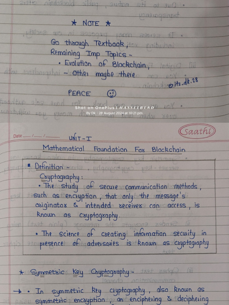 BT Notes by DK? | PDF