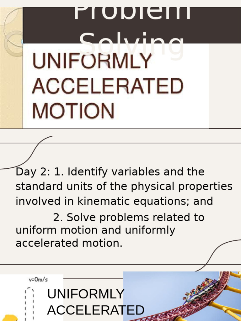 2 UAM Problem Solving | PDF