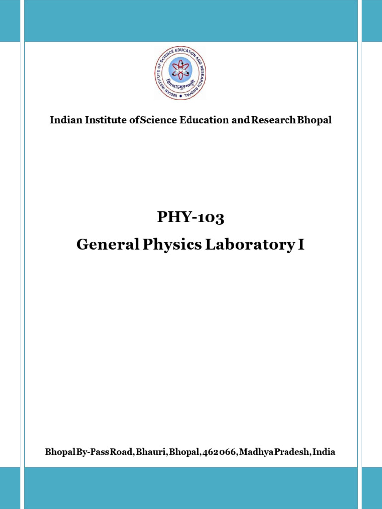 PHY - 05 Exp. Lab Manual | PDF