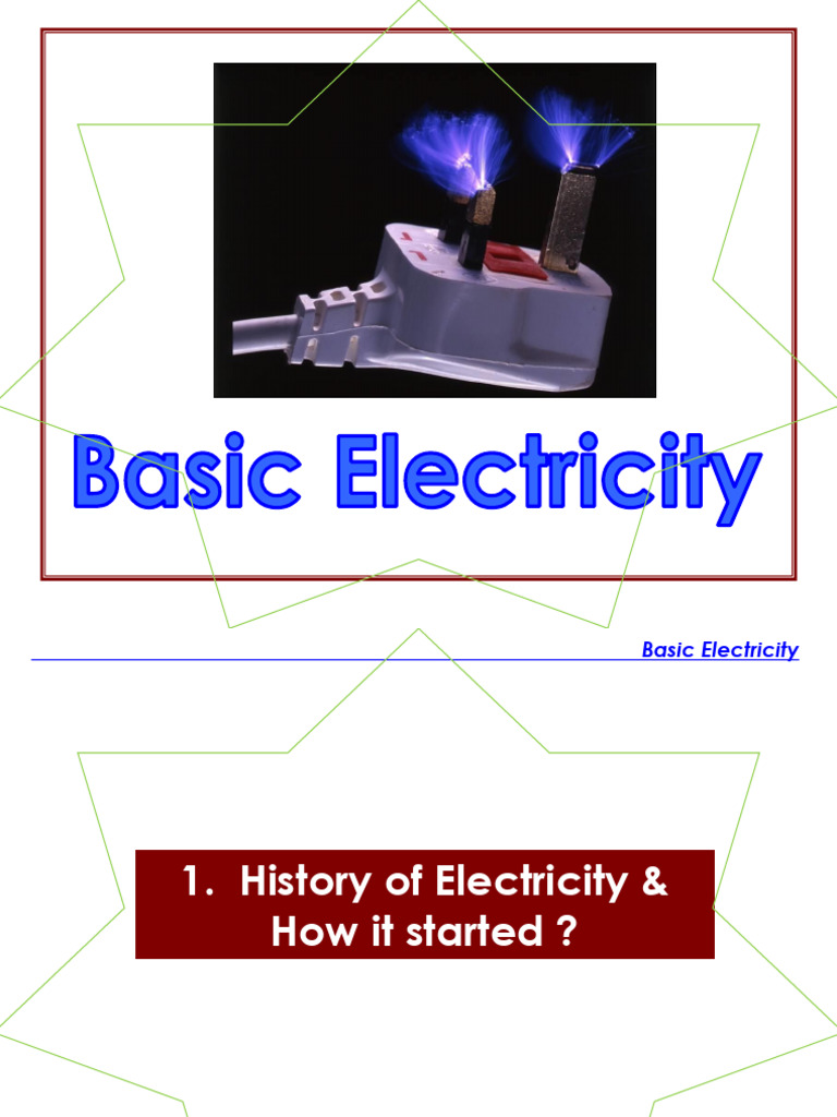 BASIC-ELECTRICITY | PDF