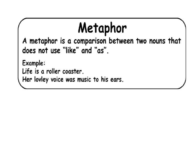 Metaphor | PDF