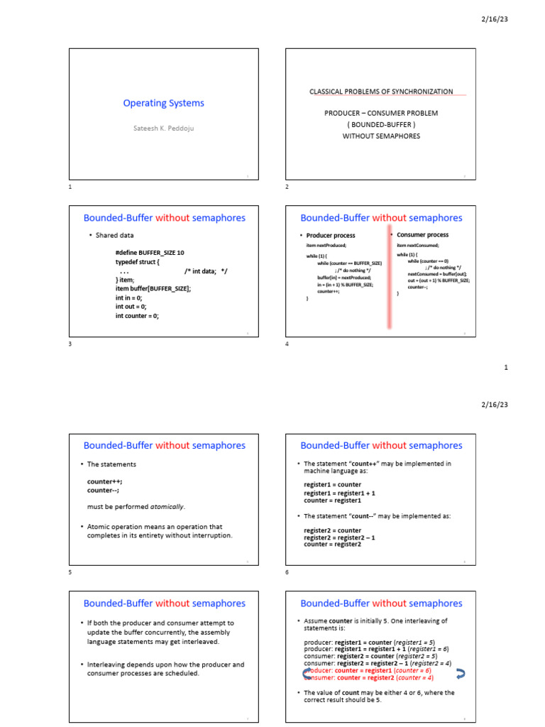 Os Notes | PDF | Process (Computing) | Software Engineering