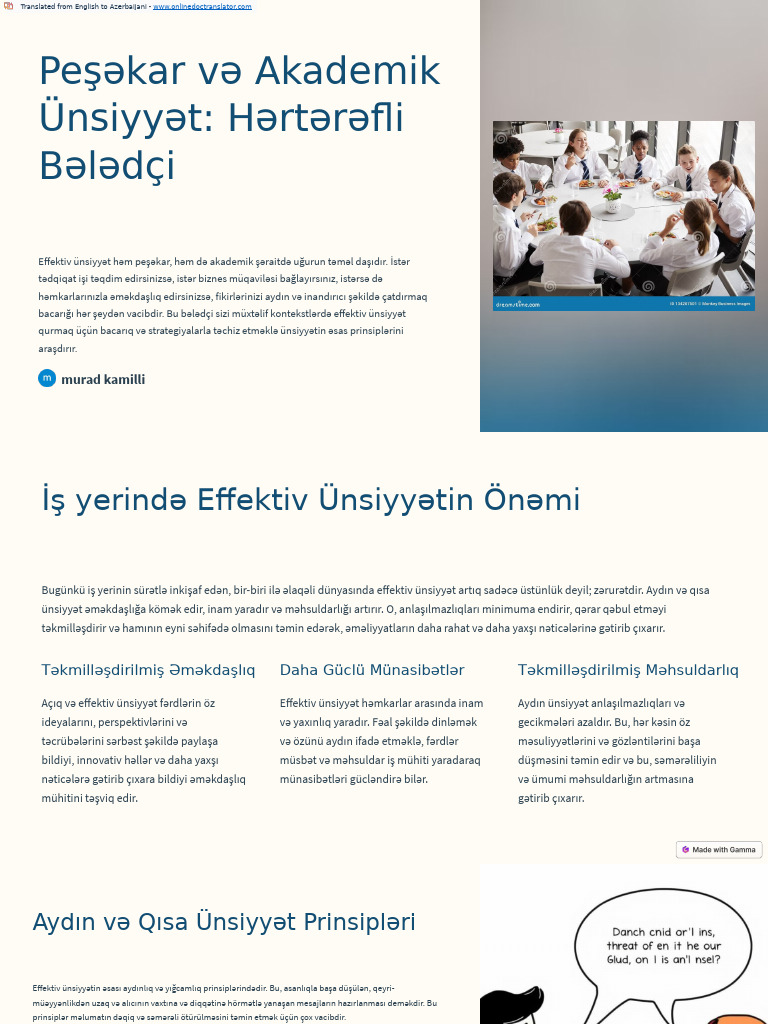Professional and Academic Communication A Comprehensive Guide - En.az | PDF