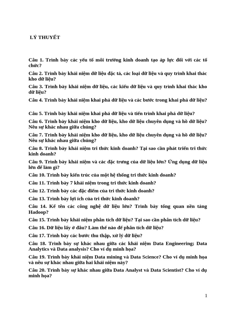 Tri TH C Kinh Doanh NEU | PDF