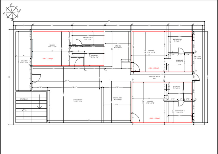Measurement Plan Without Furniture New New | PDF