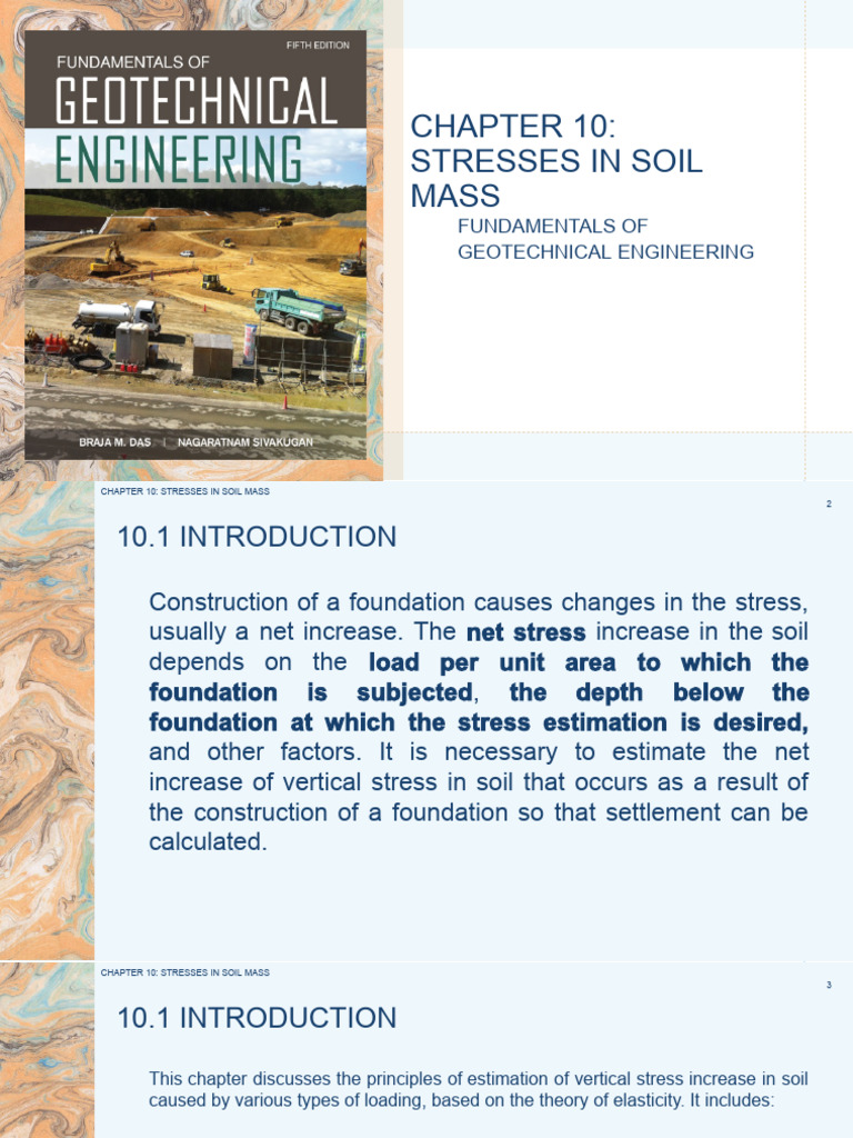 CHAPTER 10 Stresses in Soil | PDF