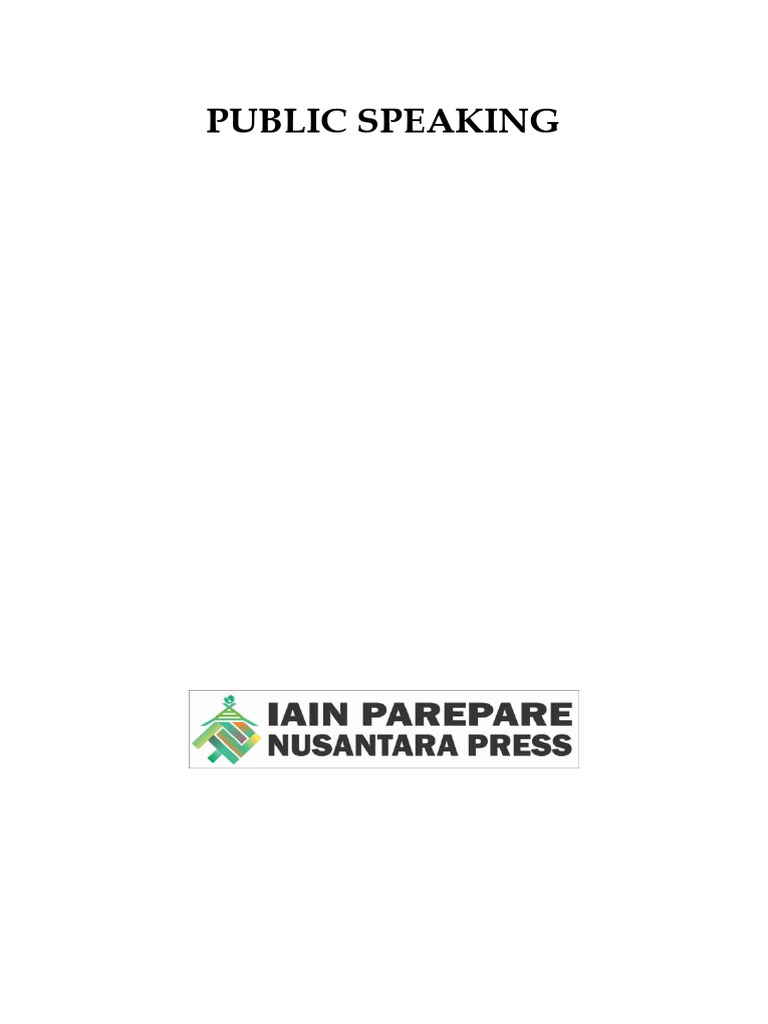 Public Speaking | PDF
