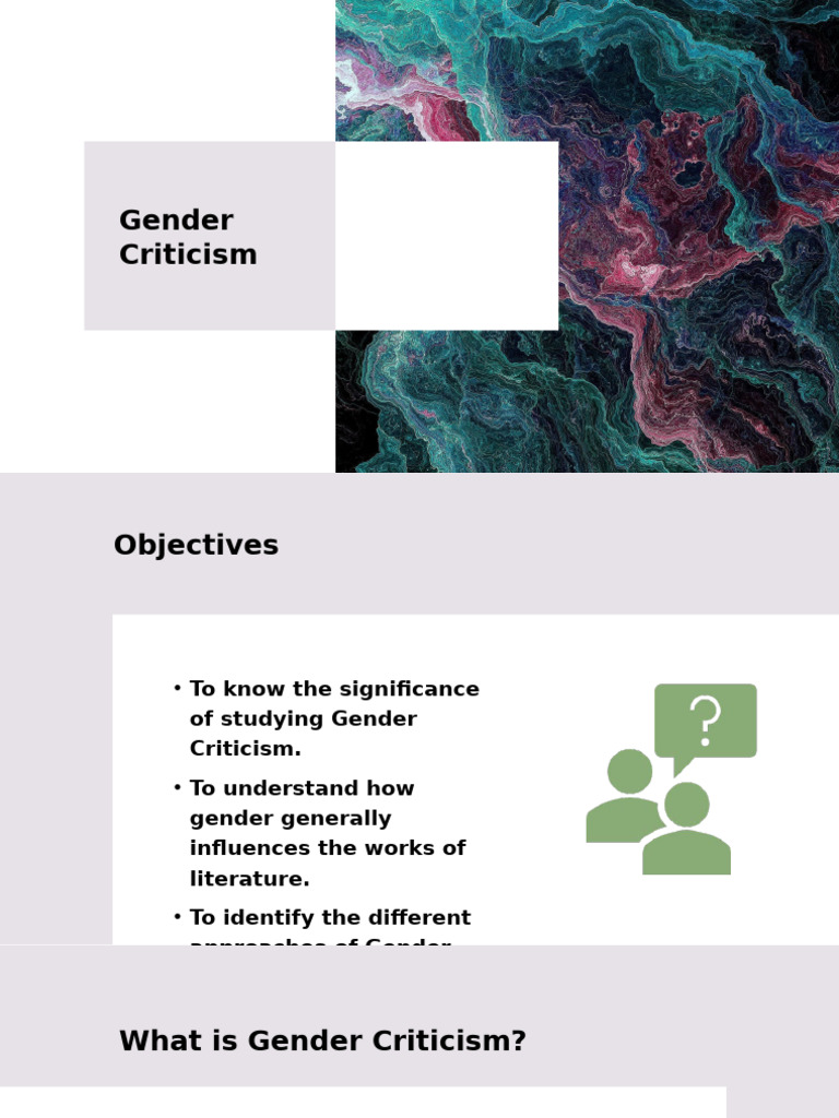 Gender Criticism | PDF