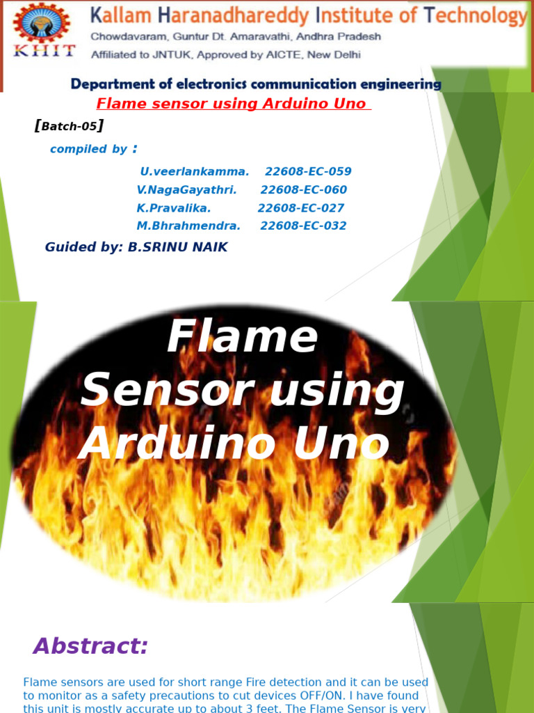Flame Sensor | PDF