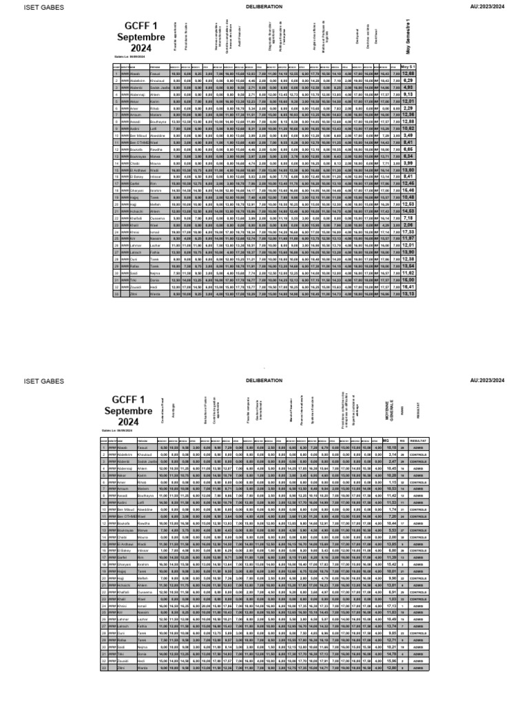 Affichage princiGCFF1 | PDF