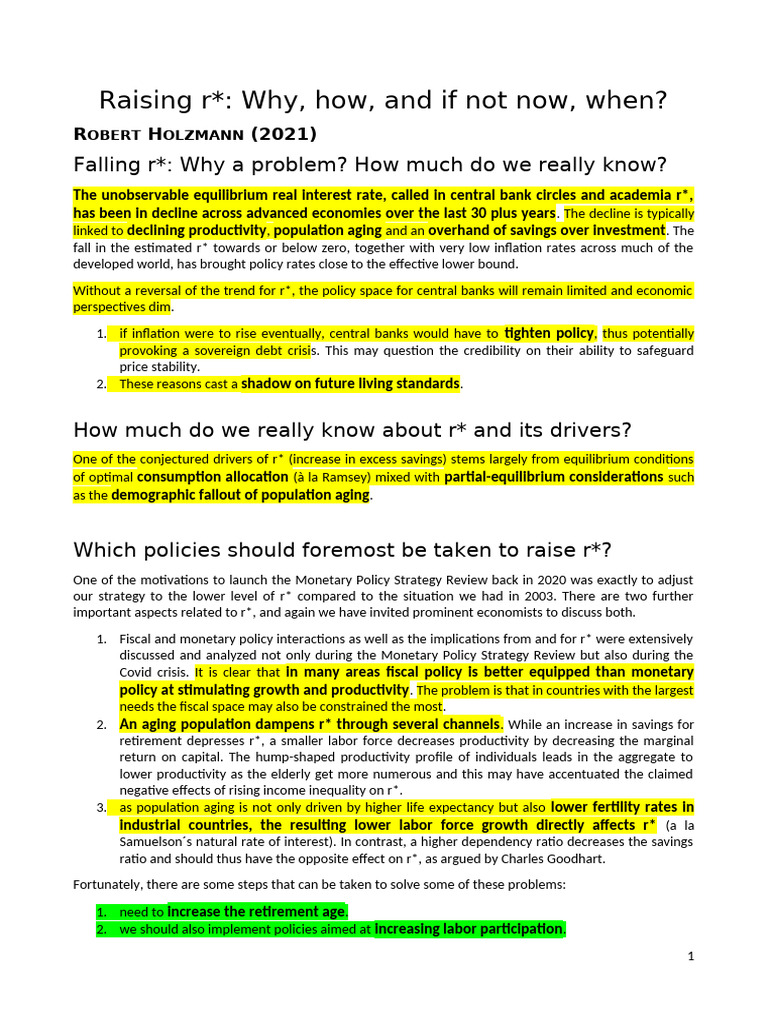 Raising R Why, How, and If Not Now When (2021) | PDF