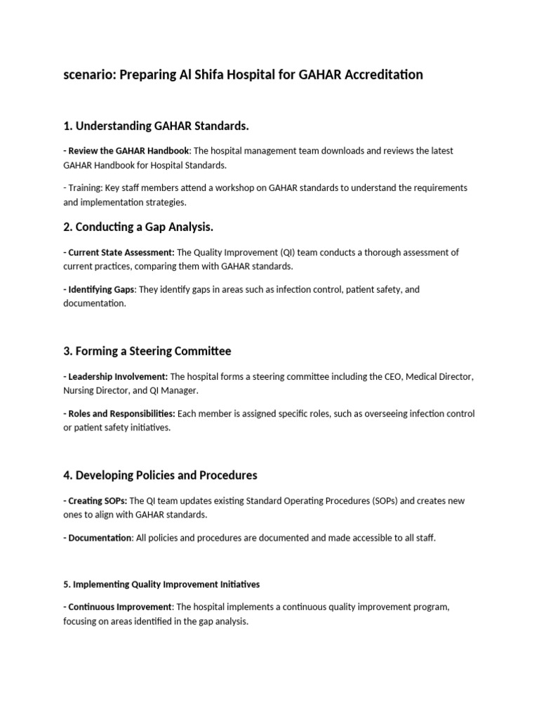 Accreditation Steps | PDF