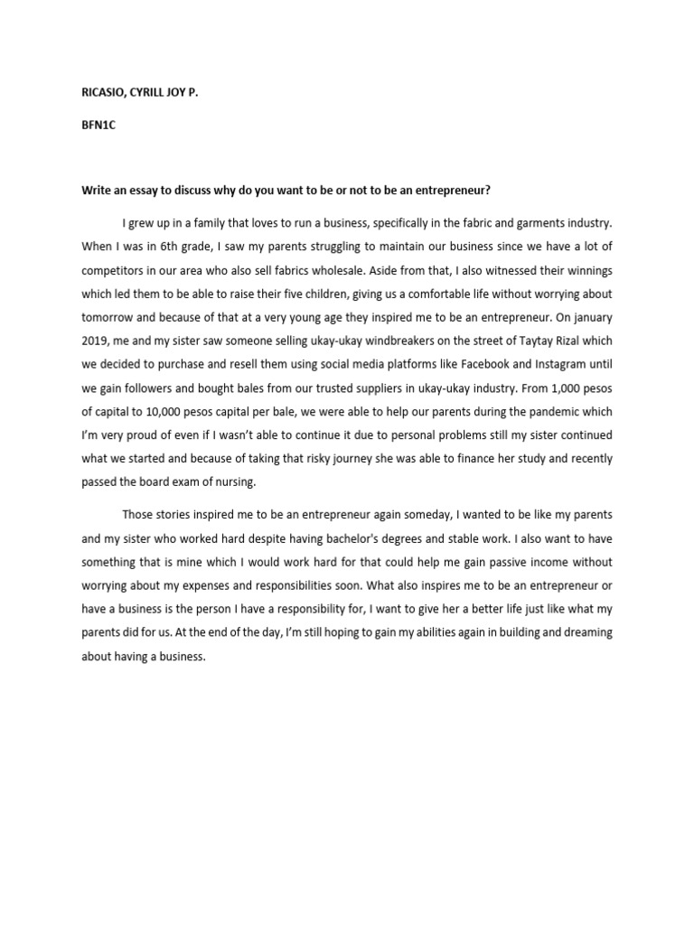 M1-Activity N1 Ricasio BFN1C | PDF