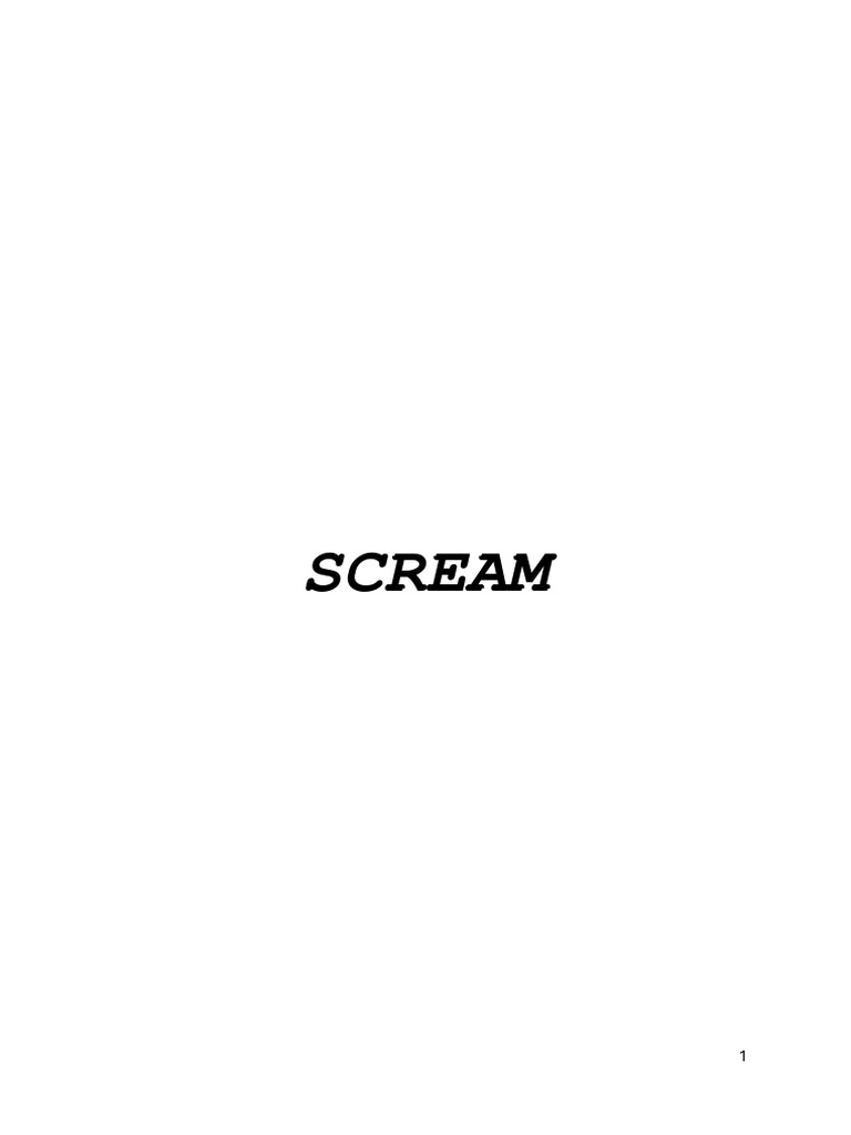 SCREAM HORROR FEST | PDF
