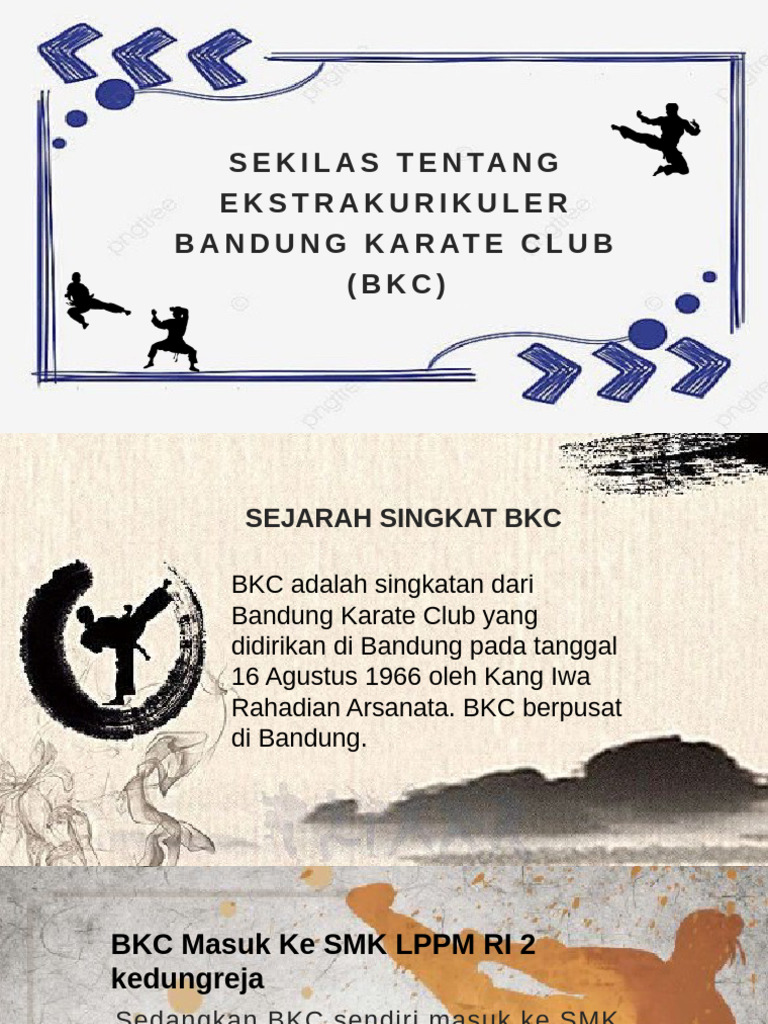 Sekilas Tentang Ekstrakurikuler Bandung Karate Club (BKC) | PDF