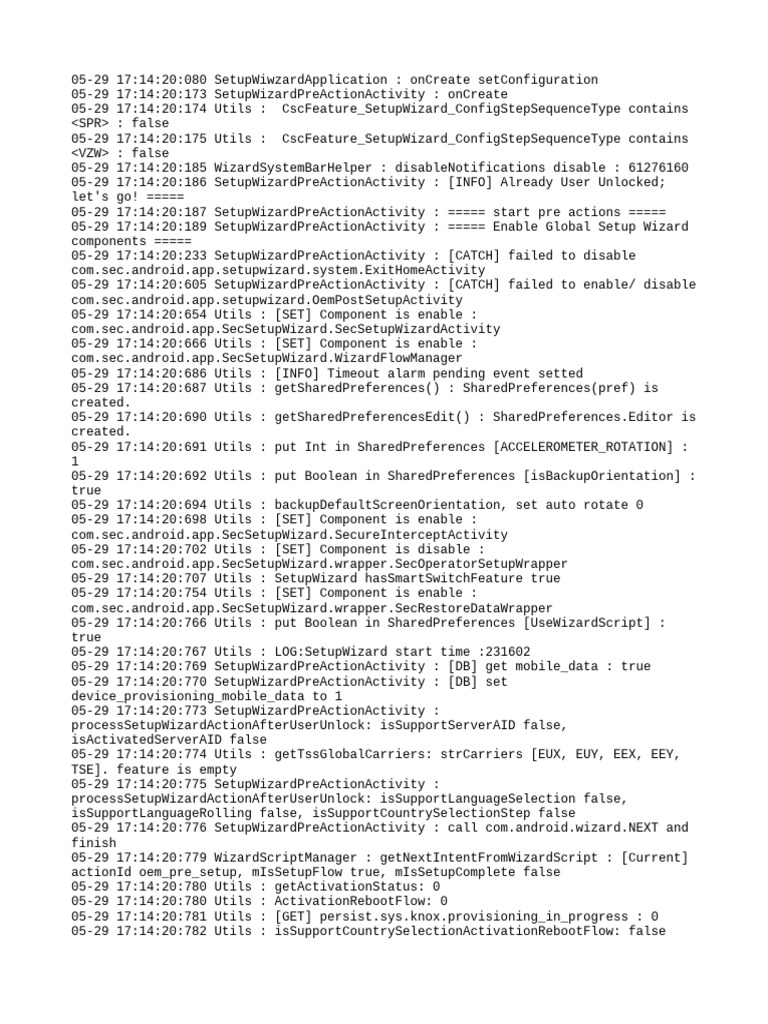 Setup Wizard | PDF