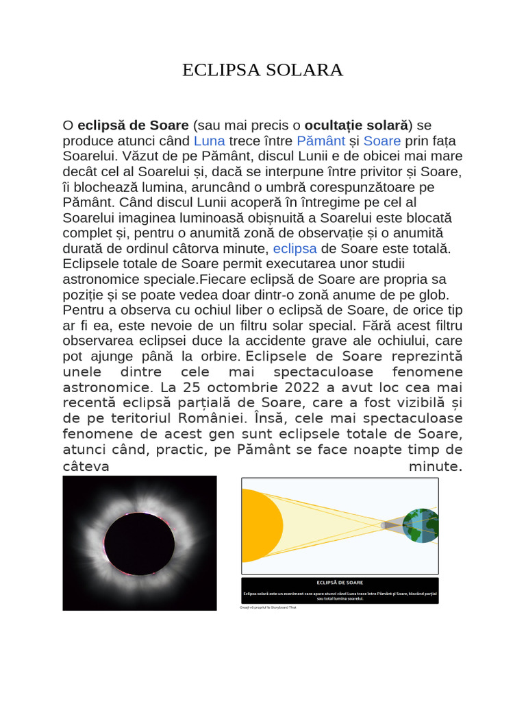 Eclipsa Solara | PDF