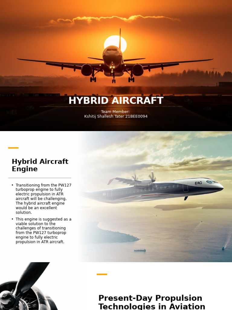 Hybrid Aircraft Engine | PDF