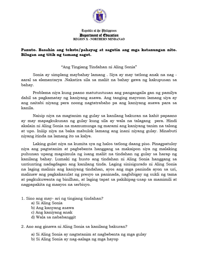 Grade 5 EPP FINAL | PDF