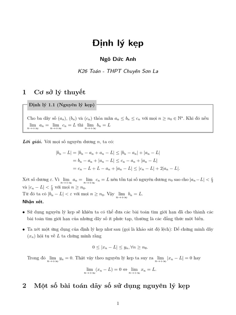 A SLT Theorem | PDF