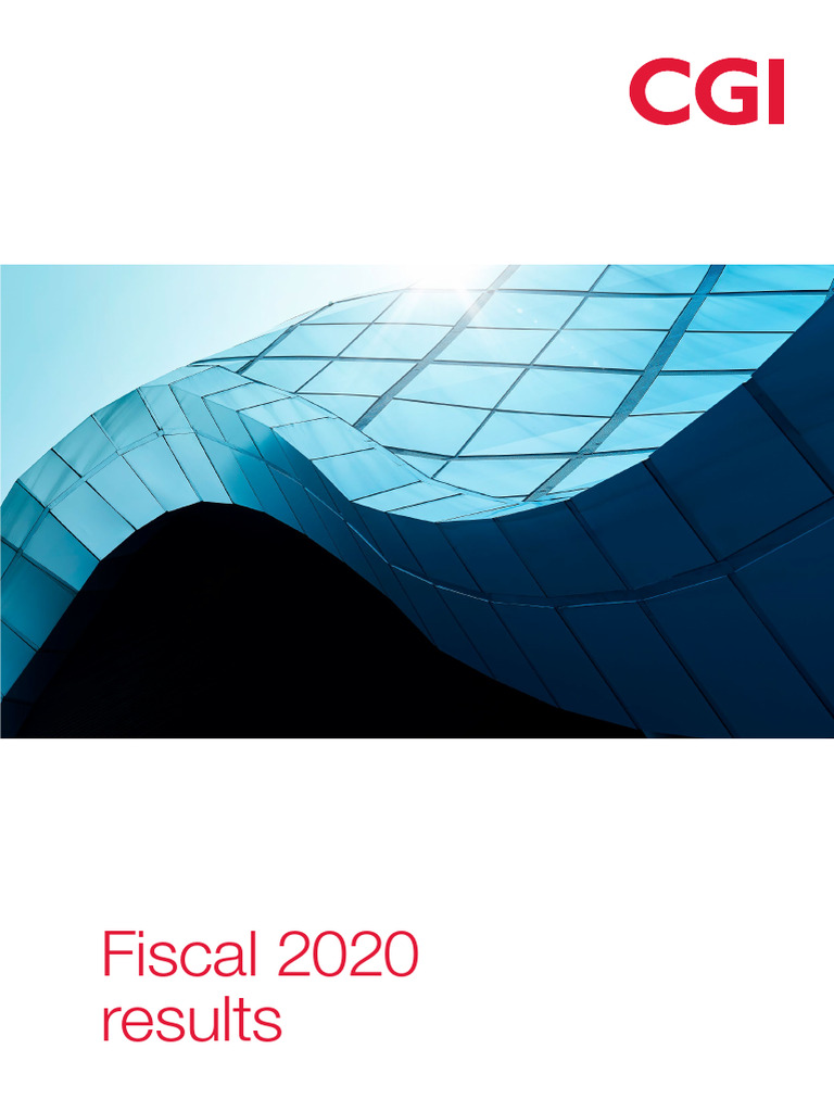 Cgi 2020 Annual Report | PDF