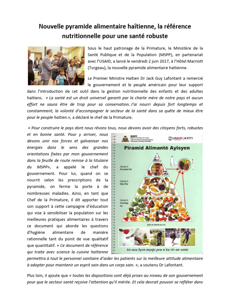 Nouvelle Pyramide Alimentaire 2025 – MSAV
