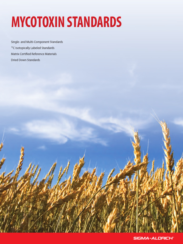 Mycotoxin Standards Oyd | PDF