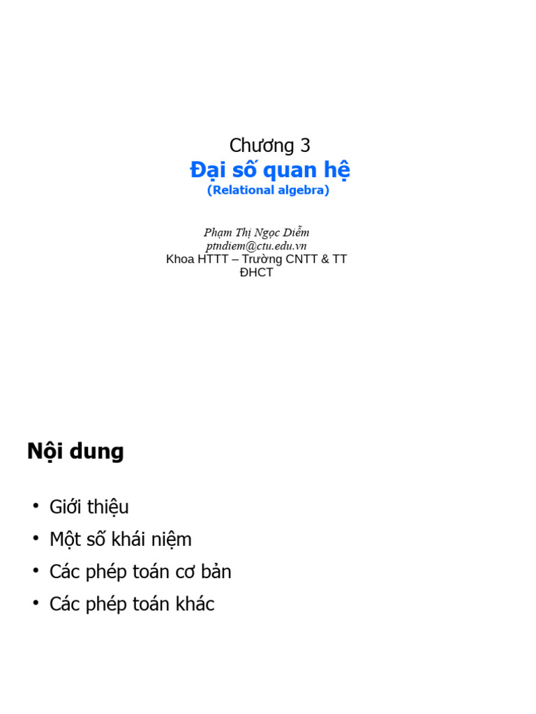C3 Dai so quan he | PDF