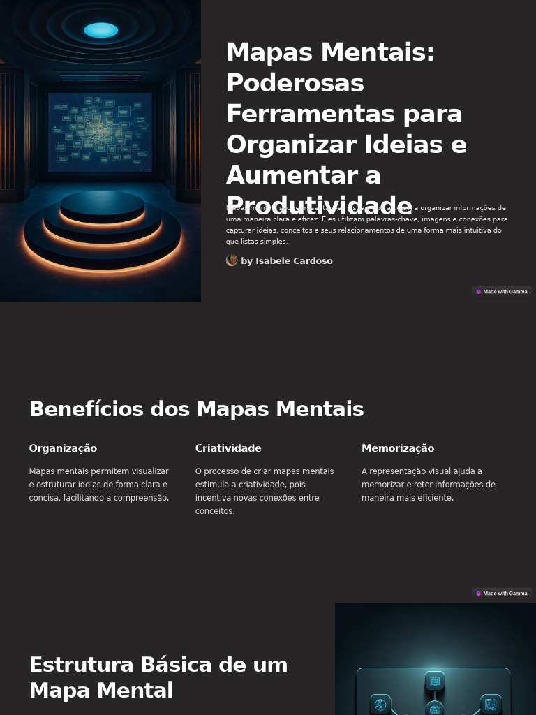 Mapas mentais- aprenda fácil | PDF