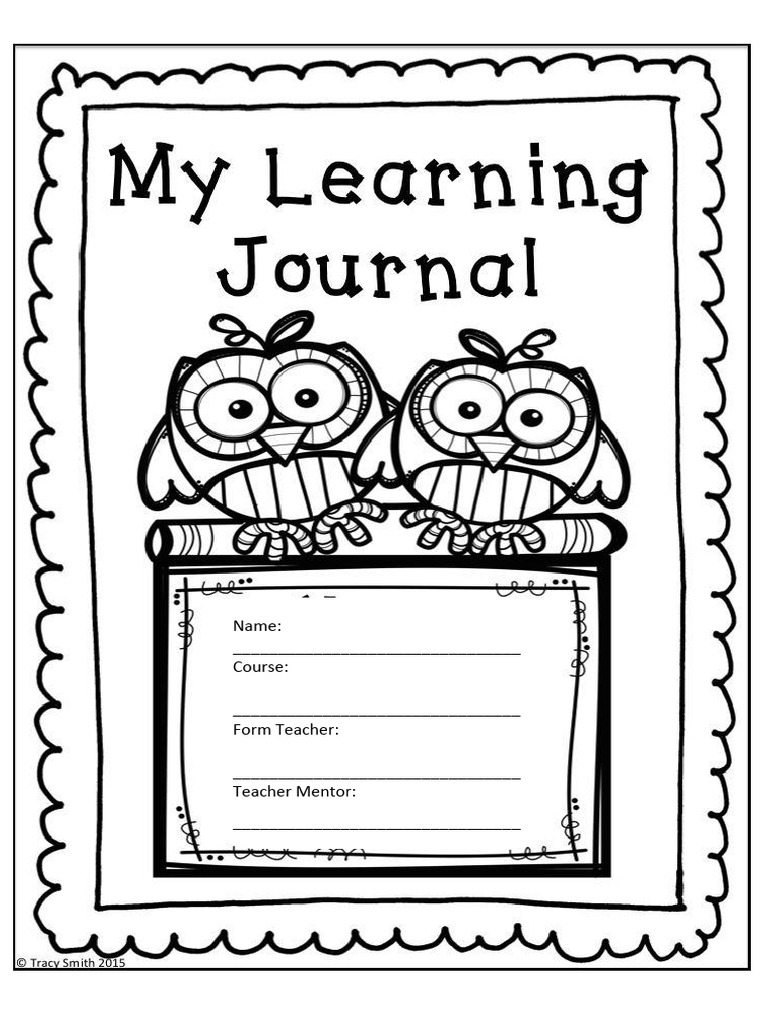 Student Learning Journal - Primary | PDF | Homework | Teachers